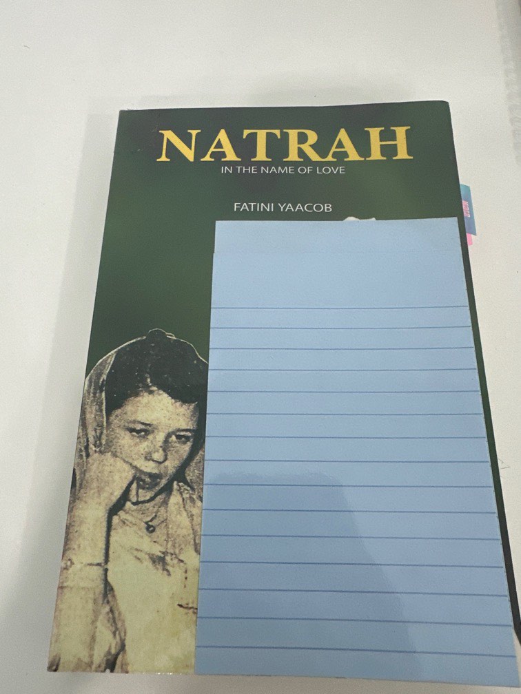 NATRAH IN THE NAME OF LOVE BY FATINI YAACOB, Hobbies & Toys, Books ...