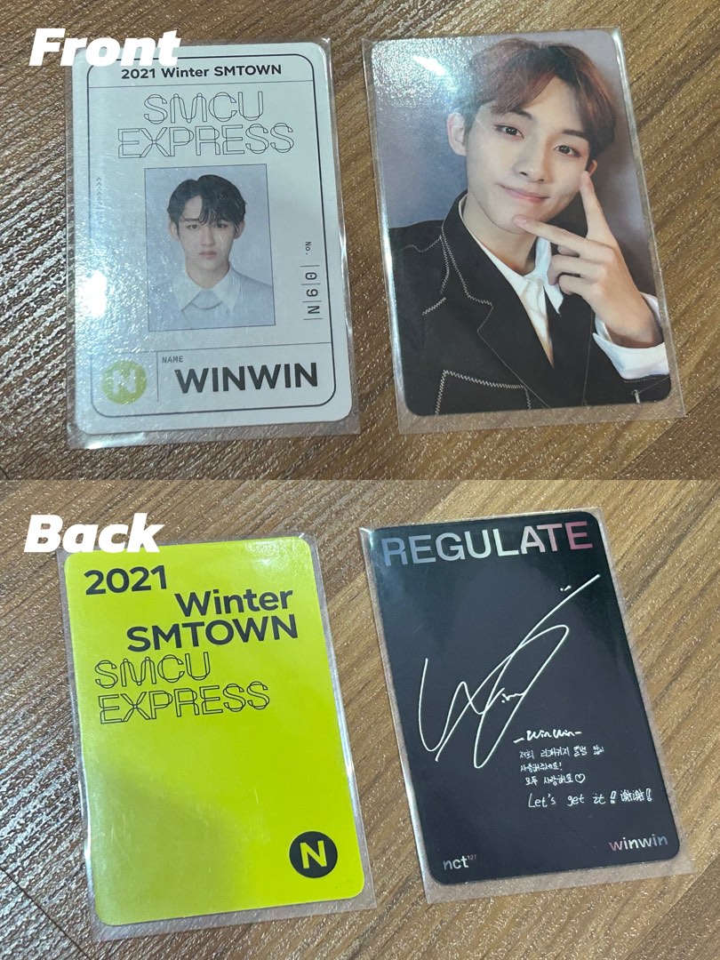 NCT Winwin PC (SMCU Express / Regulate album), Hobbies & Toys, Collectibles & Memorabilia, K ...