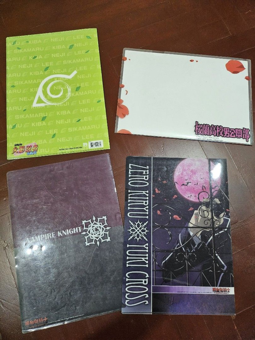 (NEW) Anime Folders [Naruto, Ouran High School Host Club & Vampire ...