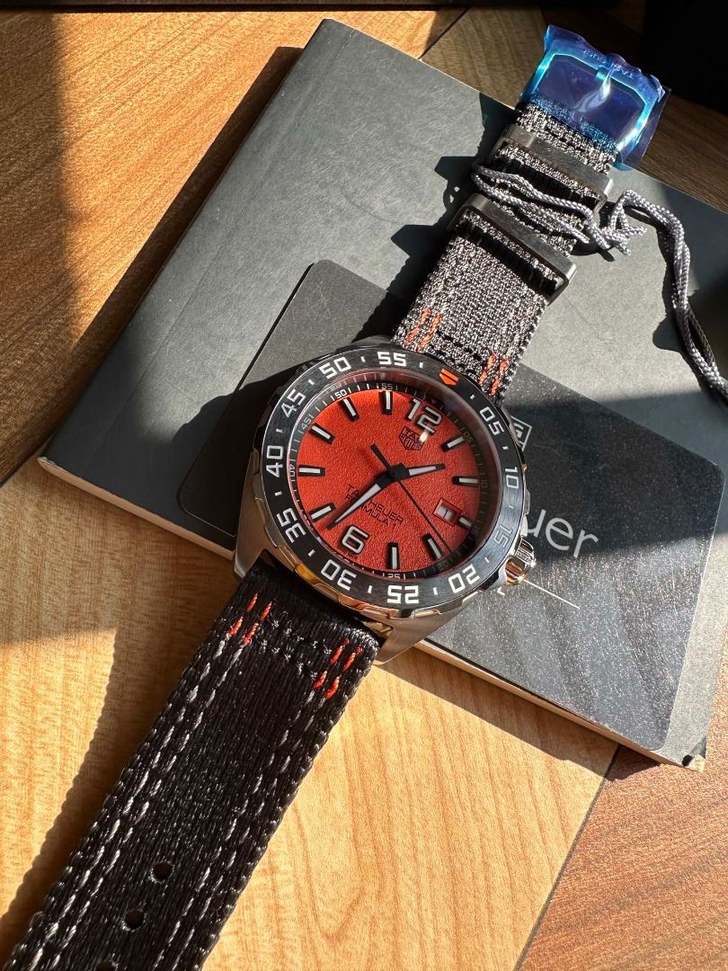 New TAG Heuer F1 series quartz watch, 43mm diameter, sapphire mirror ...