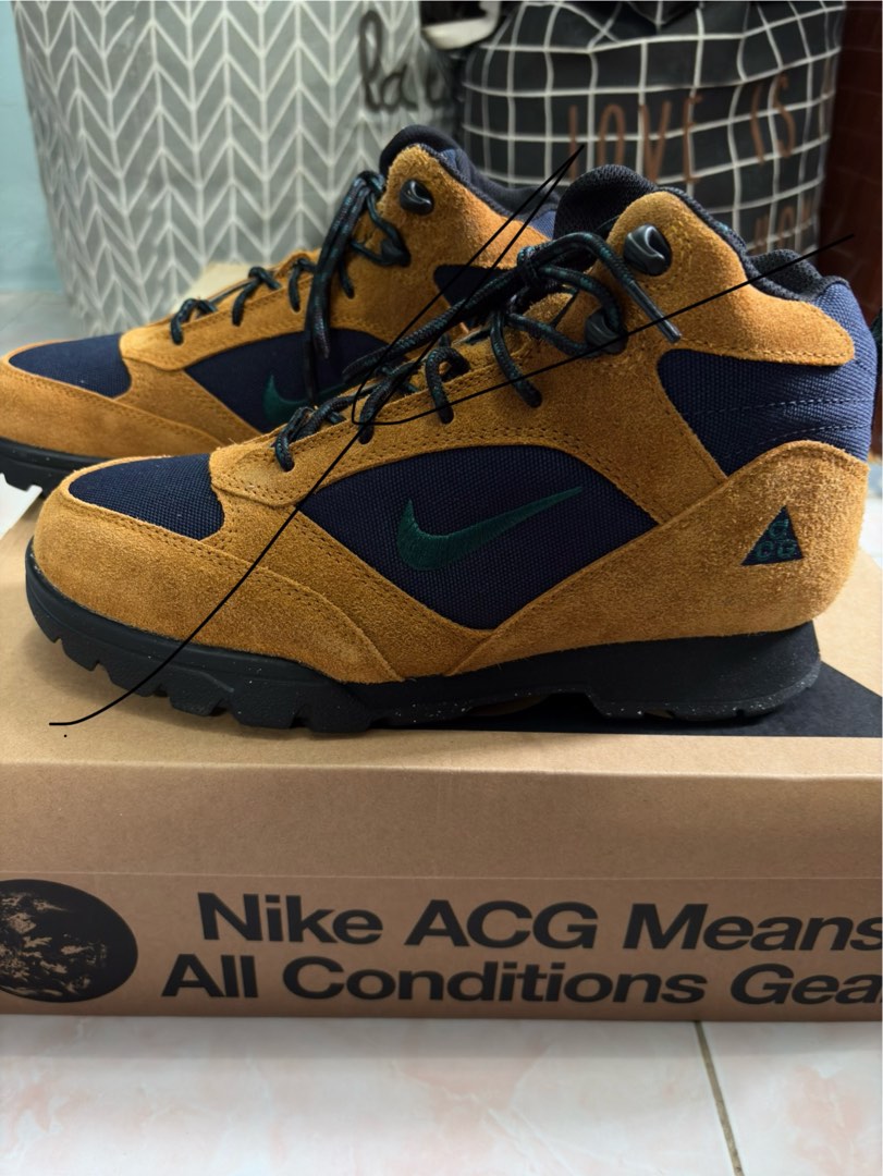 NIKE ACG MID BURN SIENNA, Men's Fashion, Footwear, Sneakers on Carousell