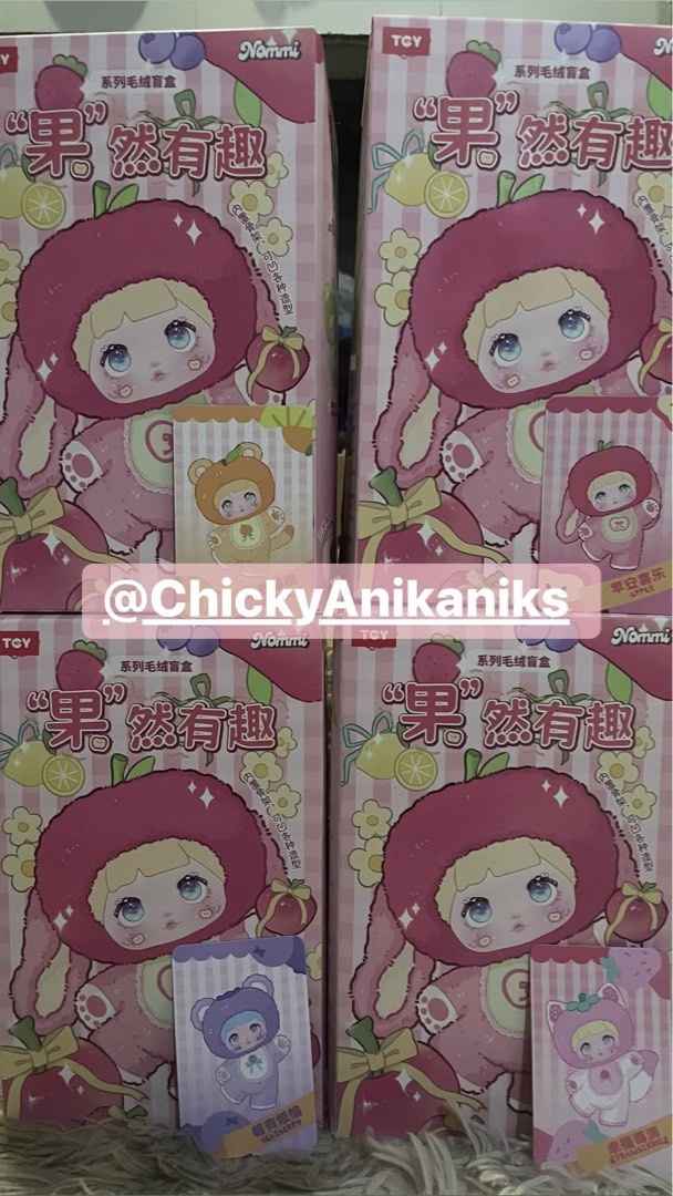 Nommi v3 Fruity Series(Apple,Strawberry,Blueberry,Orange) All Sealed ...