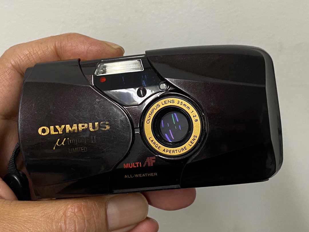 Olympus mju mju2 mju II film camera, Photography, Cameras on Carousell