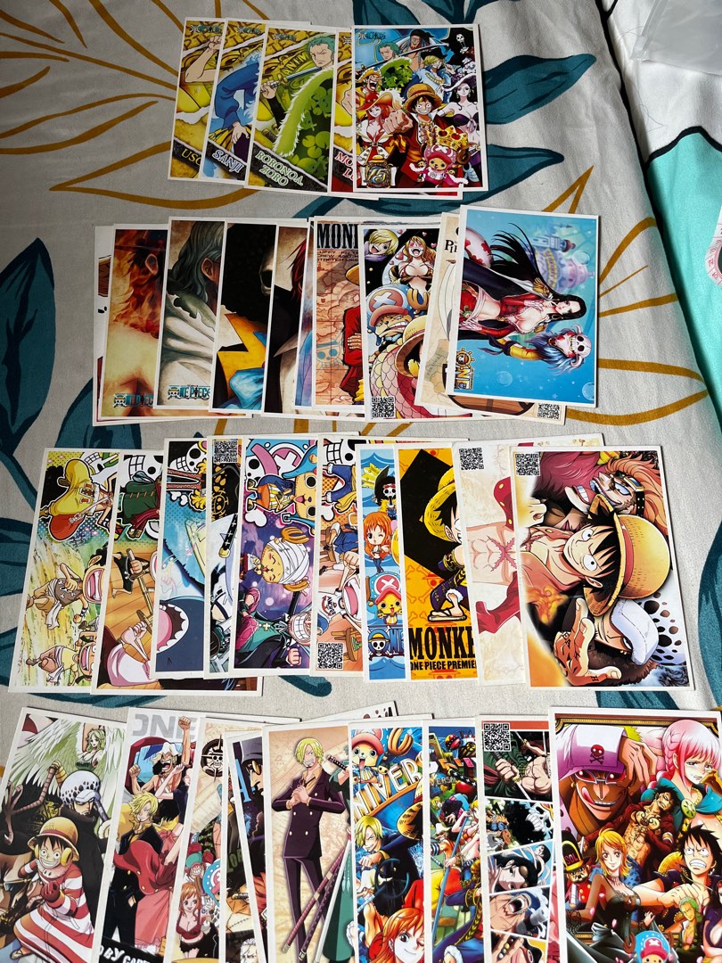 One Piece postcards, Hobbies & Toys, Memorabilia & Collectibles, Fan ...