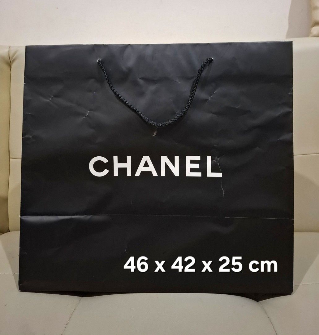 Paperbag Chanel xl original / paper bag chanel asli / box chanel ...