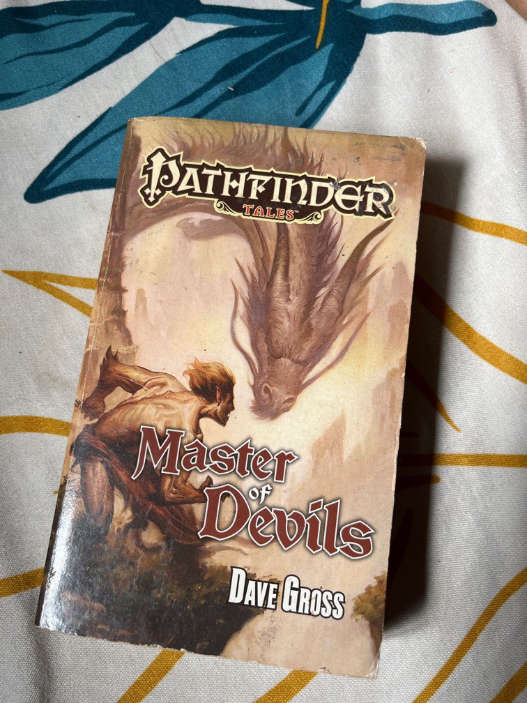 Pathfinder Tales: Master of Devils, Hobbies & Toys, Books & Magazines ...