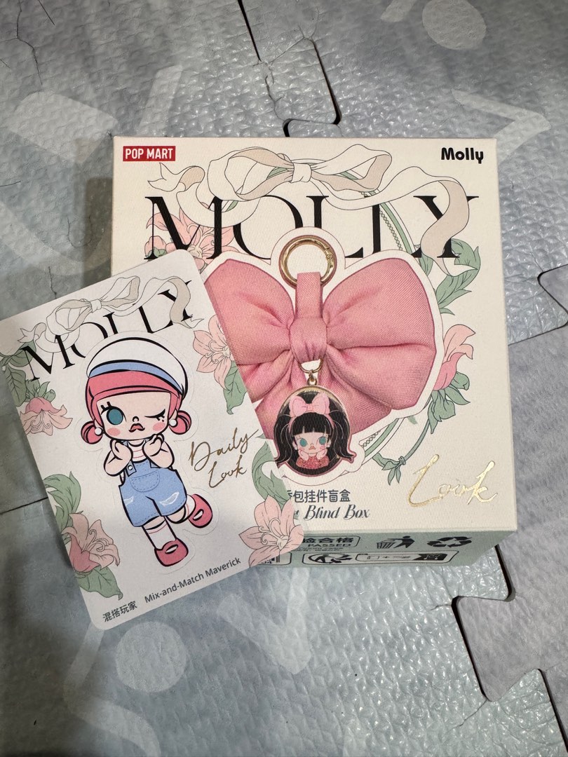 POP MART MOLLY Daily Look Series Mix and Match Maverick, Hobbies & Toys ...