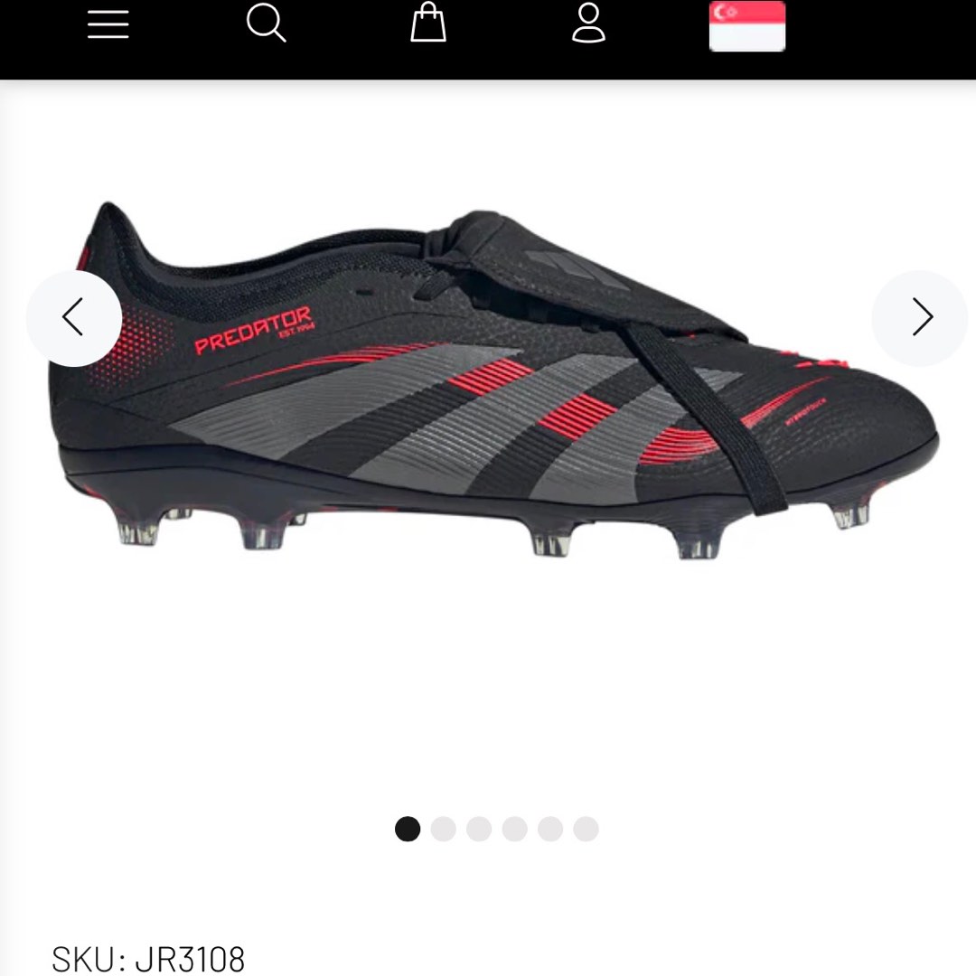 Adidas stealth victory pack predators, Sports Equipment, Sports & Games ...