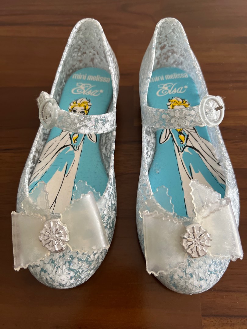 Princess Elsa Shoes, Babies & Kids, Babies & Kids Fashion on Carousell