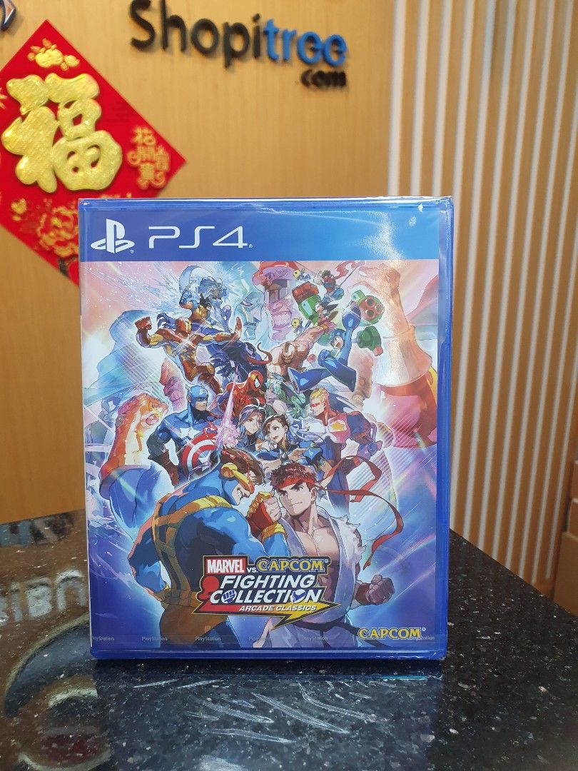 PS4 Marvel vs Capcom Fighting Collection: Arcade Classics, Video Gaming, Video Games ...