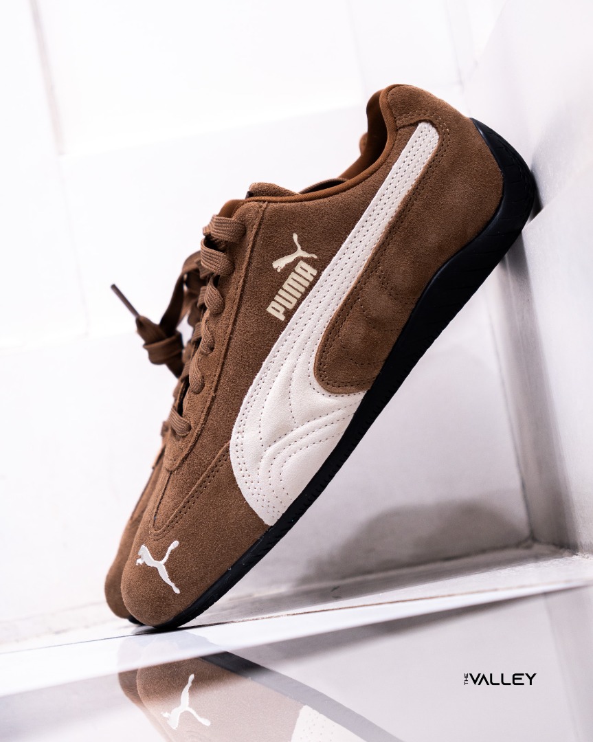 Puma Speedcat OG (M) Haute Coffee Frosted Ivory [6.5M], Women's Fashion ...