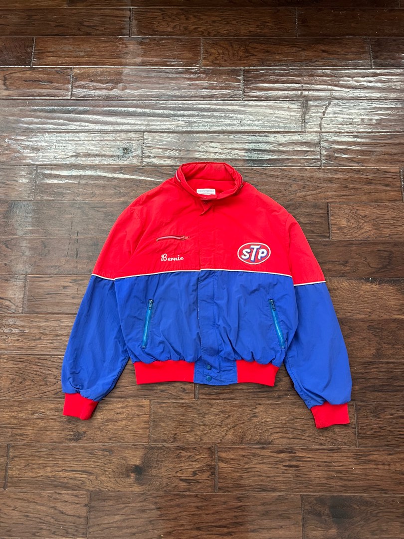 RARE Vintage STP Racing Jacket, Men's Fashion, Coats, Jackets and ...