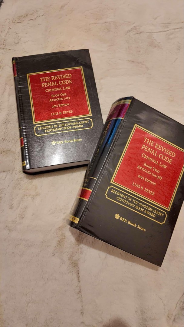 Revised Penal Code (Codal and Commentary), Hobbies & Toys, Books ...