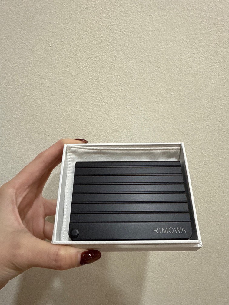 Rimowa card holder black, Men's Fashion, Watches & Accessories, Wallets ...