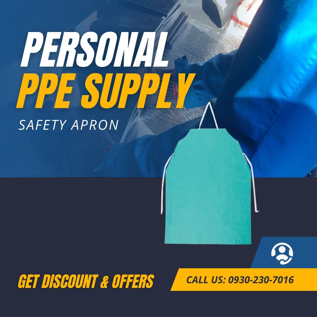 Safety apron / PPE / Cryogenic Gloves / 3M VENTED HARD HAT / FULL BODY ...