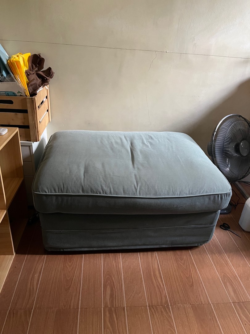 Sage Ottoman with Storage | IKEA VIMLE, Furniture & Home Living ...