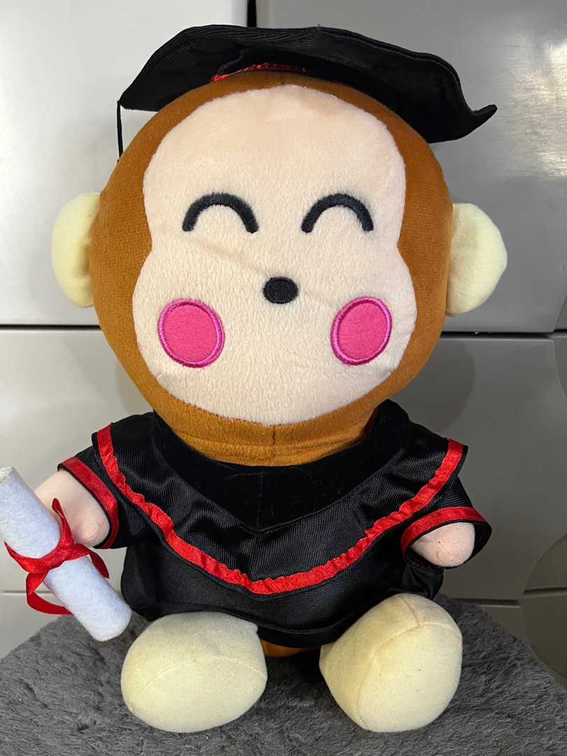 Sanrio Rare Character Osaru No Monkichi Monkey Graduate x Toga Plush ...