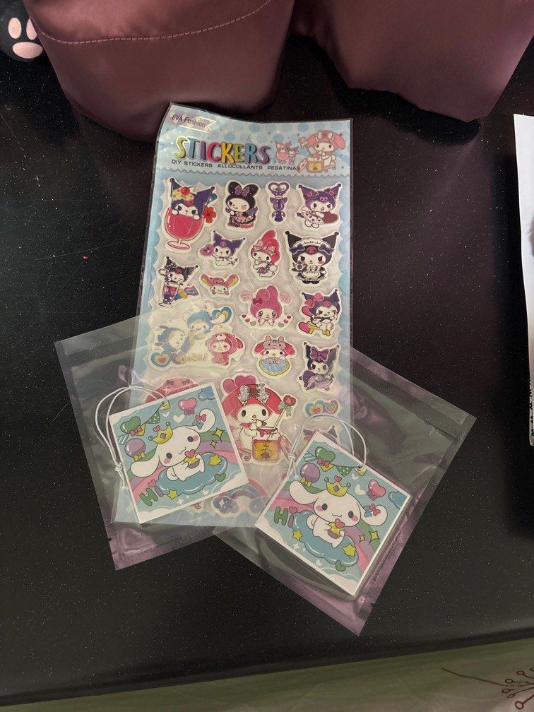 Sanrio sticker sheet, Hobbies & Toys, Stationery & Craft, Other ...