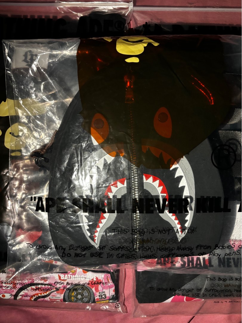 silicone bape shark head !!!, Men's Fashion, Tops & Sets, Tshirts ...