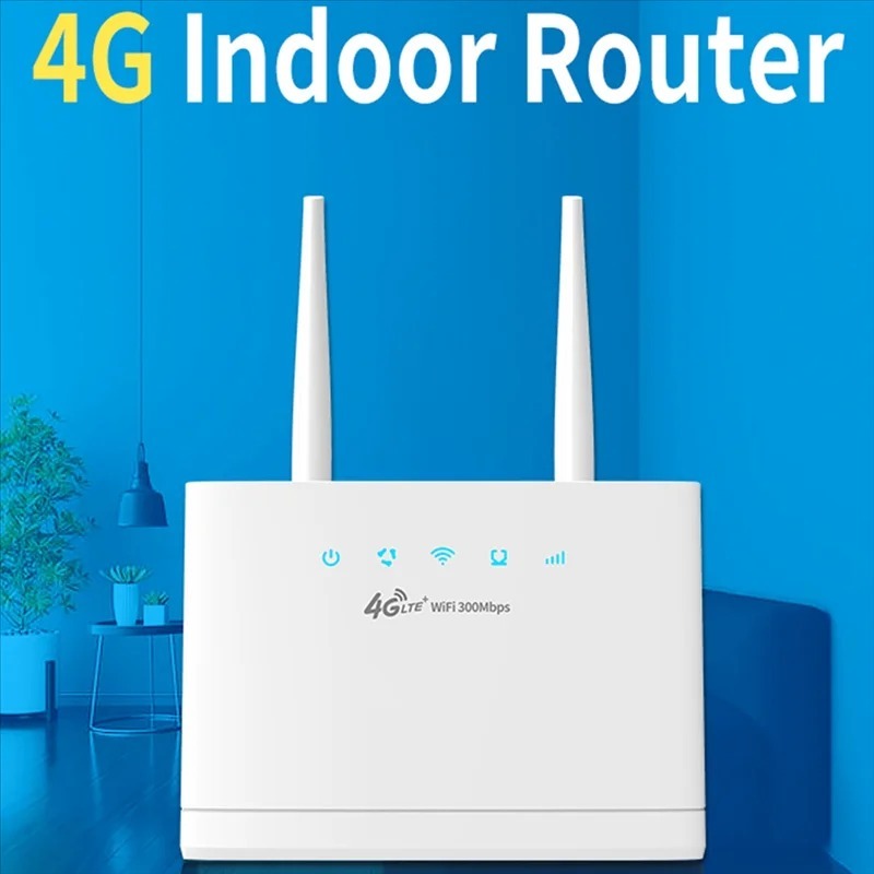 SIM Card Wifi Router 4G LTE 300Mbps Wireless Wifi Router Home Hotspot ...