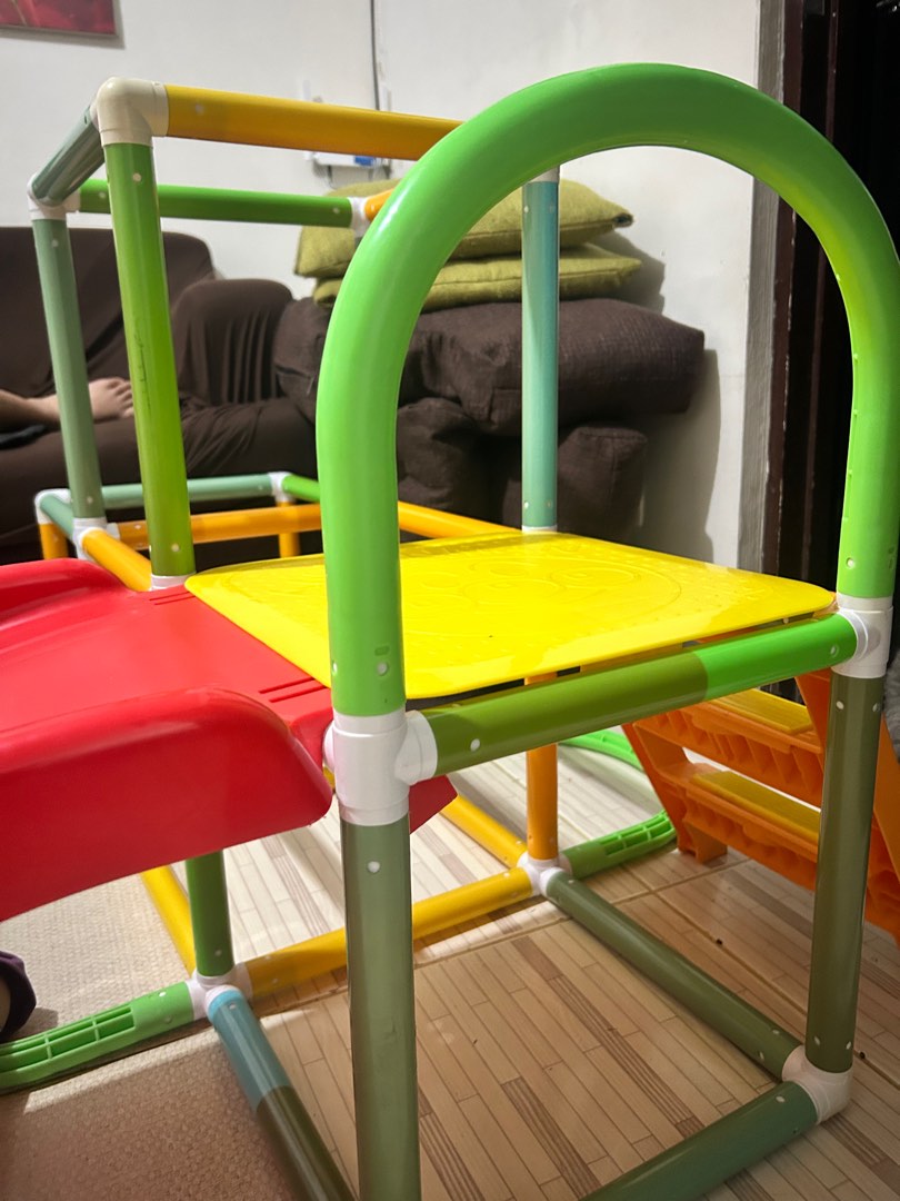 Slide and monkey bars, Hobbies & Toys, Toys & Games on Carousell
