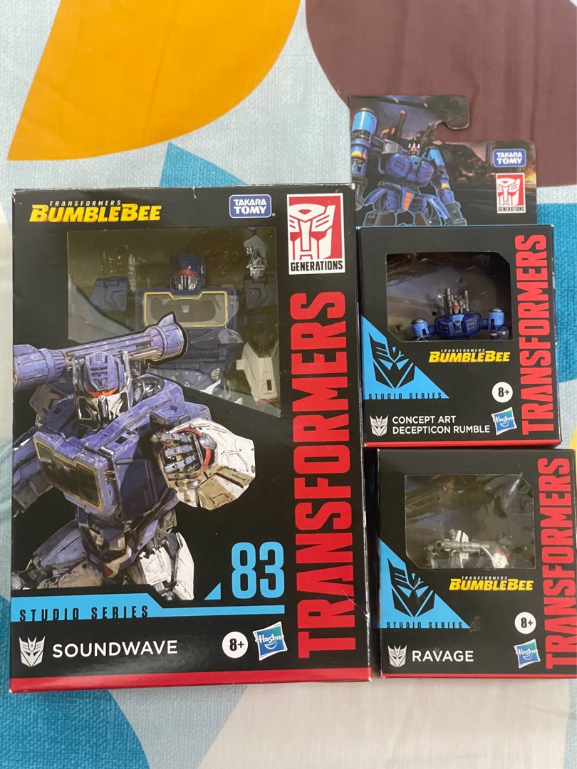 SOUNDWAVE COMBO WITH ACESSORIES TAKARA TOMMY X HASBRO NEGOTIABLE ...