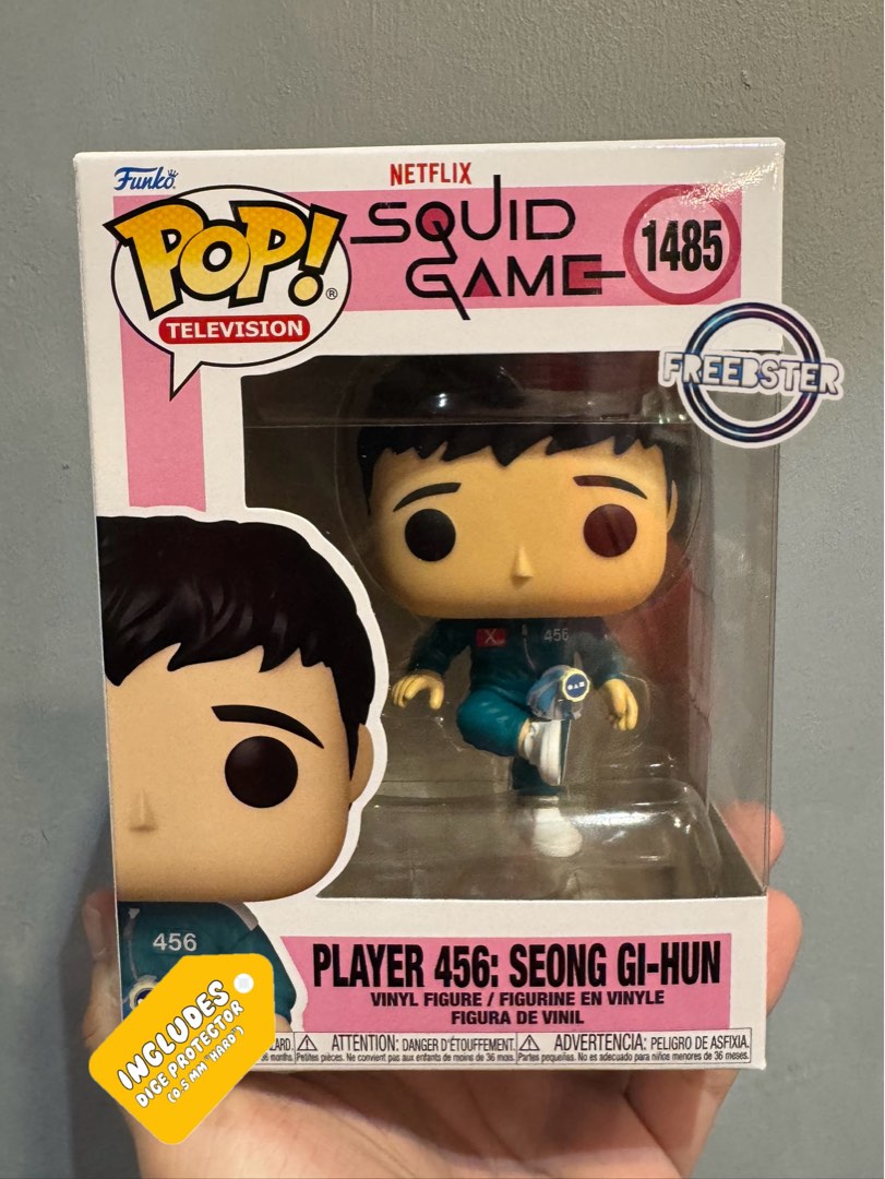Squid Game Funko Pop (Player 456 : Seong Gi Hun Funko Pop), Hobbies ...