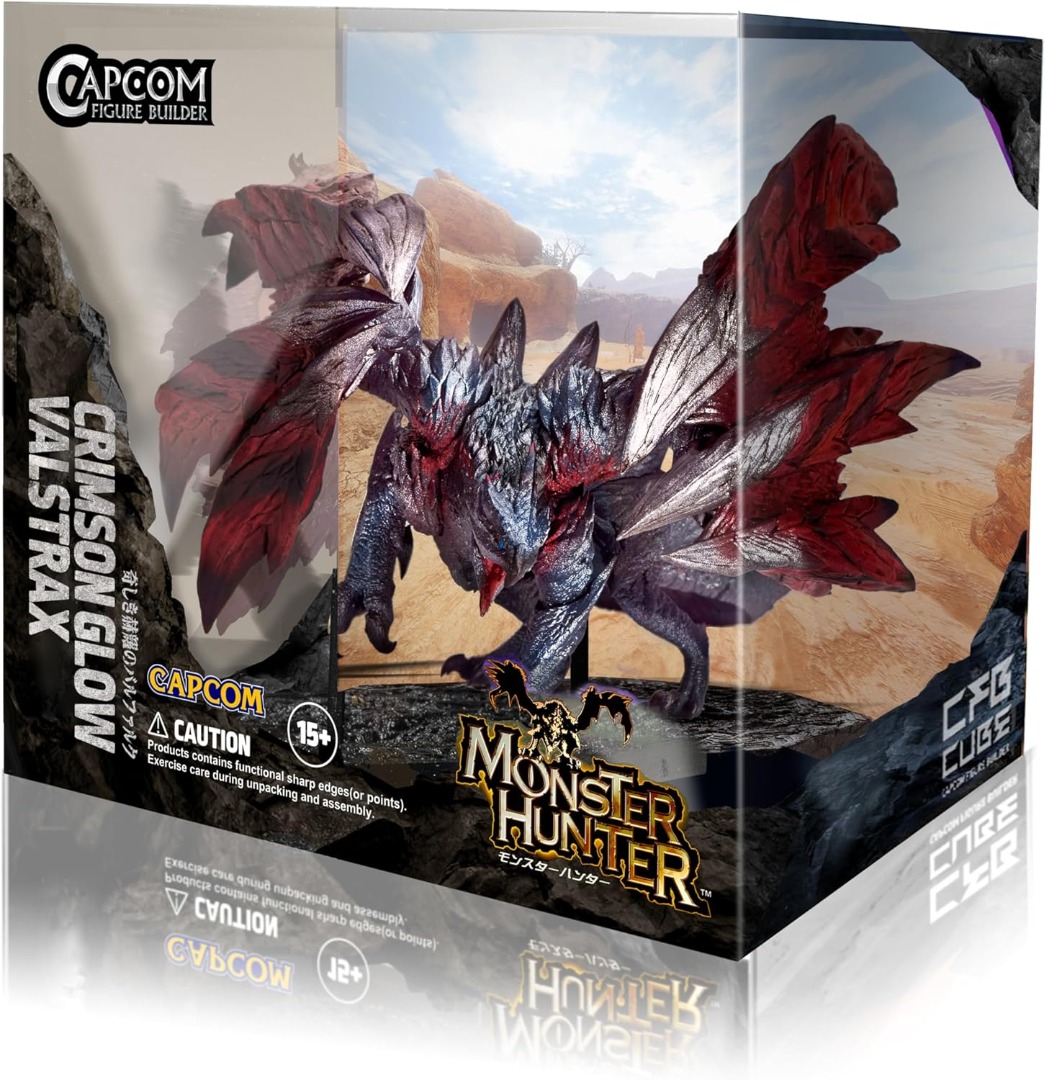 全新 日版 Strangely Brilliant Valfalk Monster Hunter 約H102×W133×D123 FIGURE ...