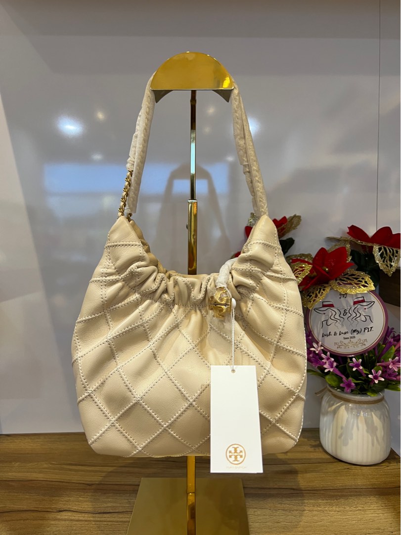 TB Fleming Soft Mini Hobo Bag, Women's Fashion, Bags & Wallets ...