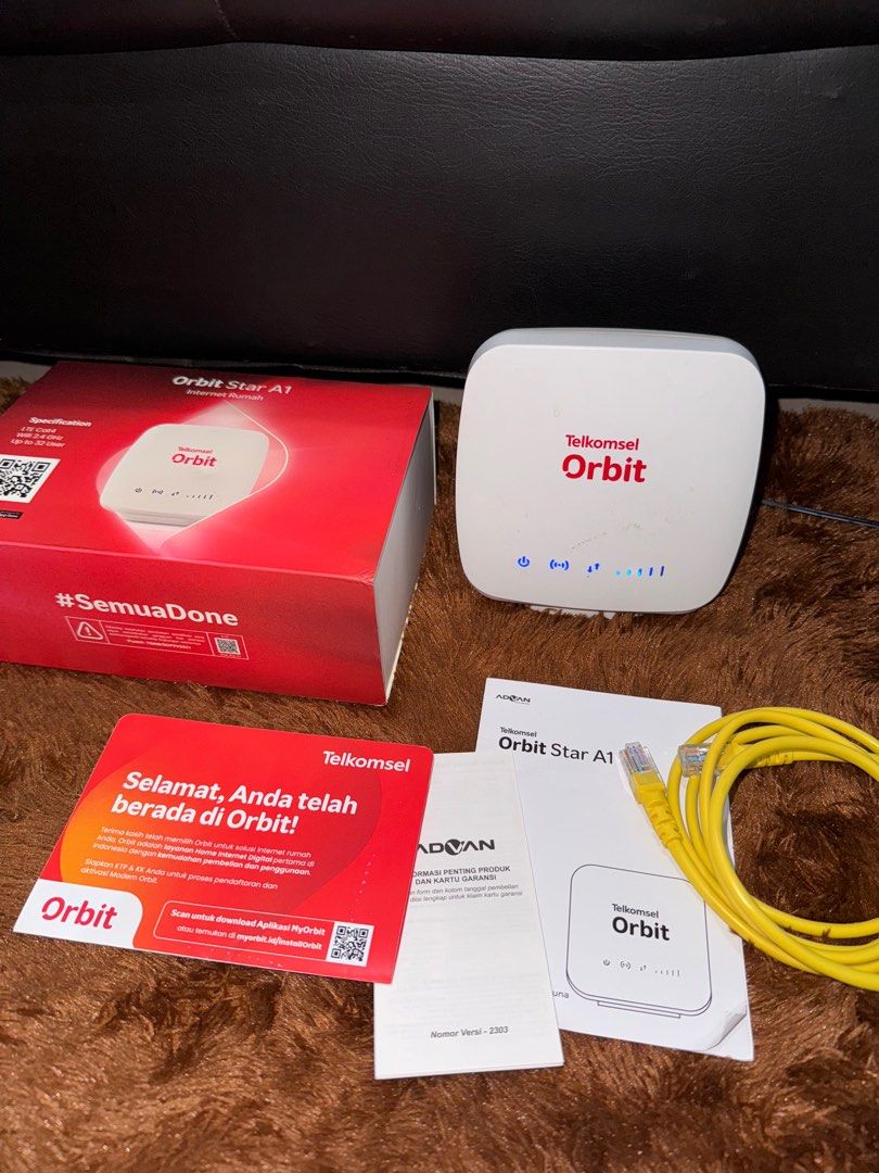 Telkomsel Orbit Star A1 Modem Router 4G, Elektronik, Bagian Komputer ...