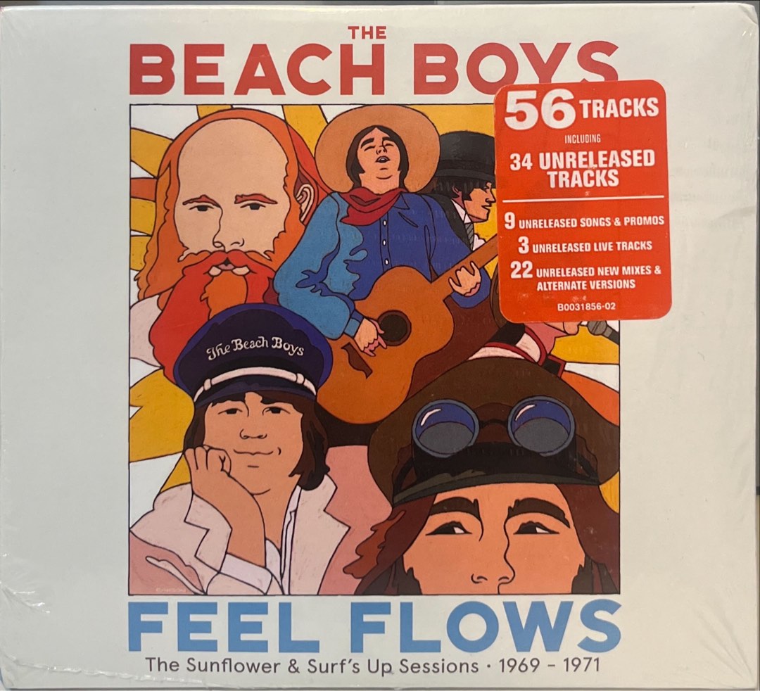 The Beach Boys: Feel Flows Deluxe 2CD Edition, Hobbies & Toys, Music & Media, CDs & DVDs on ...