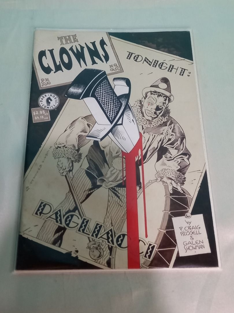 The Clowns (I Pagliacci) April 1998 Dark Horse Comics, Hobbies & Toys ...