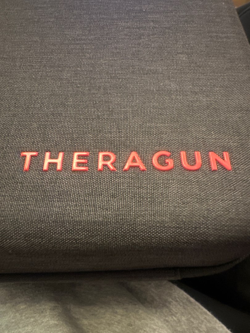Theragun carrying storage traveling case box *special edition* red ...