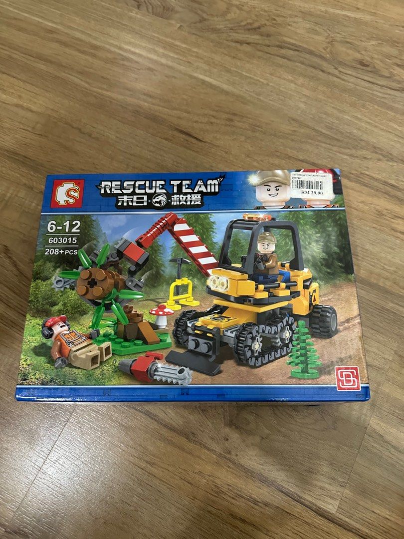 Toys Smbo Block Rescue Team, Hobbies & Toys, Toys & Games on Carousell