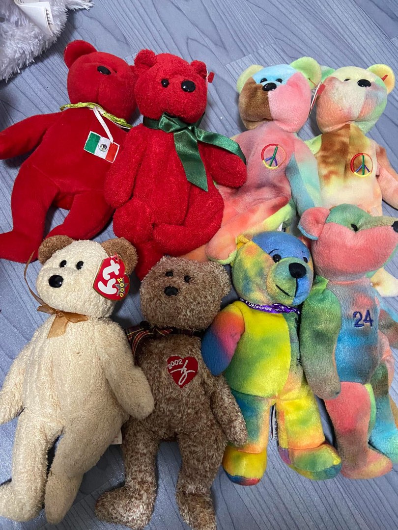 Ty bear combo, Hobbies & Toys, Toys & Games on Carousell