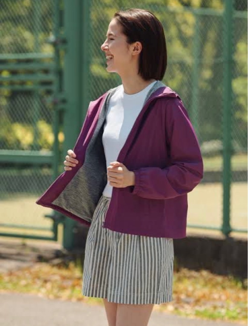 Uniqlo Reversible Parka Jacket, Women's Fashion, Activewear on Carousell