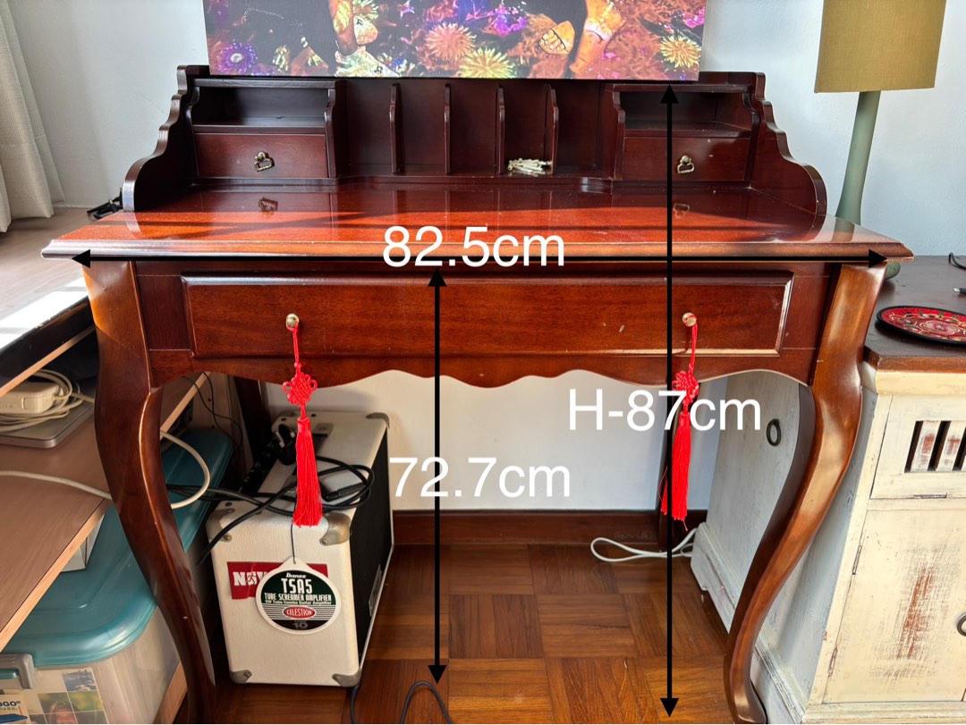 Antique Colonial Writing Desk, Furniture & Home Living, Furniture ...