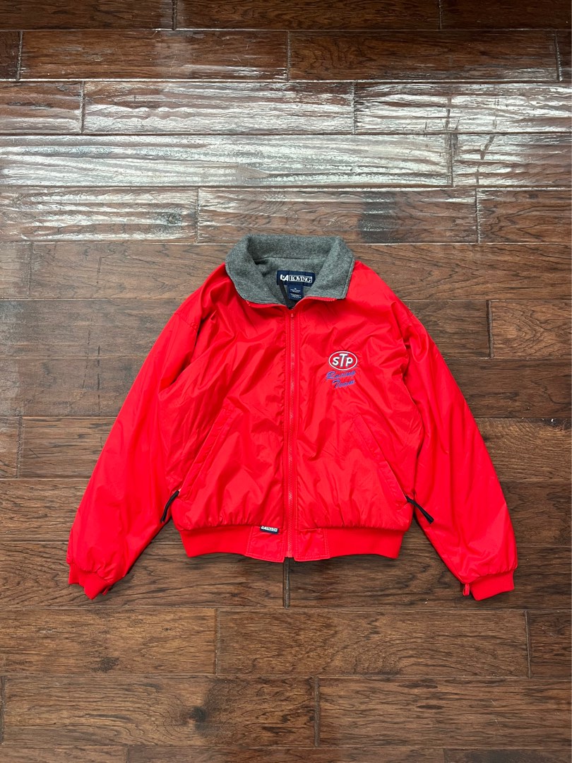 Vintage STP Racing Team Jacket, Men's Fashion, Coats, Jackets and ...