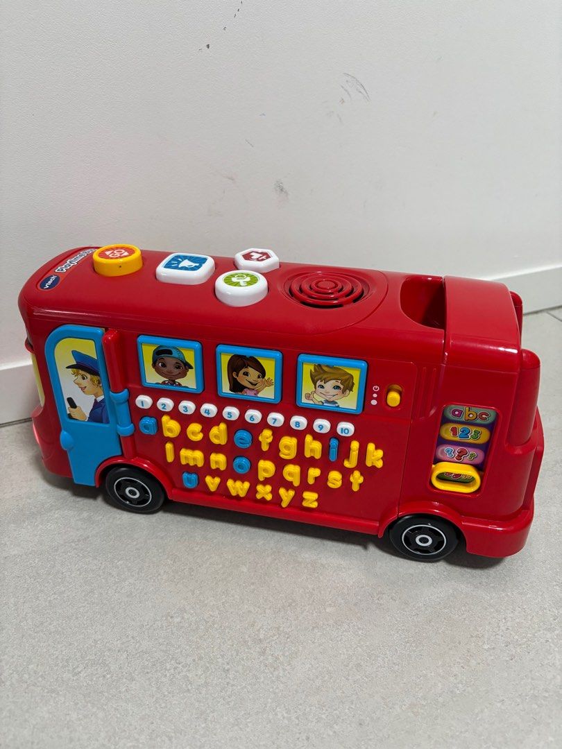 VTech Pre-School Playtime Bus With Phonics for 12-36 Months (Authentic ...