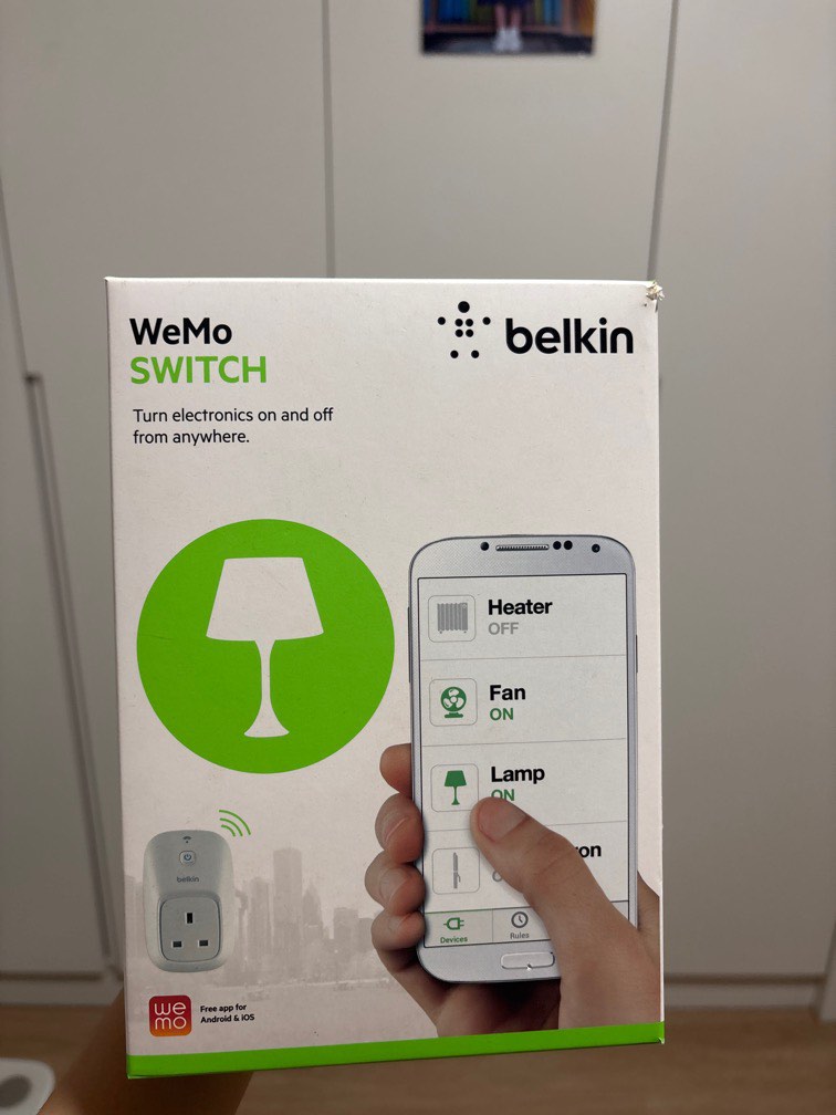 WeMo Switch, TV & Home Appliances, Other Home Appliances on Carousell
