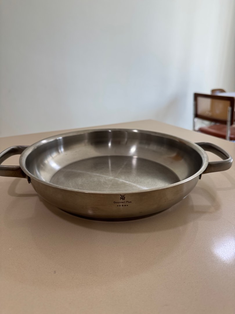 Wmf Stainless Steel Pot (28cm), Furniture & Home Living, Kitchenware ...