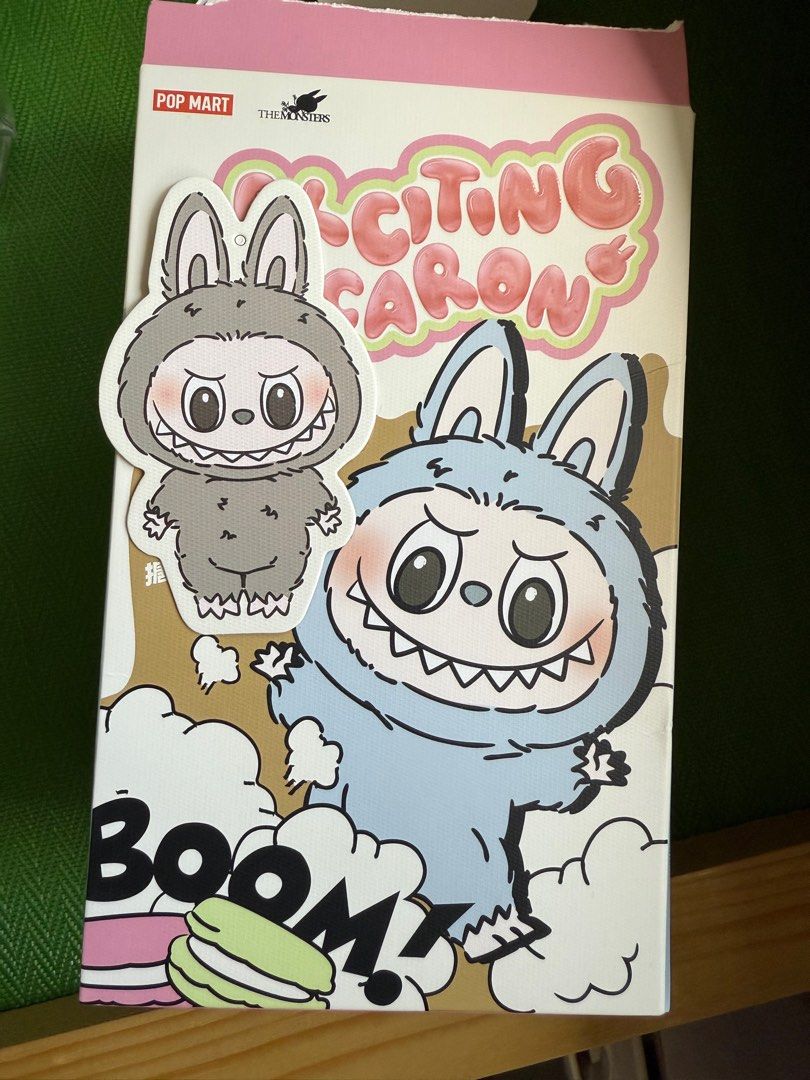 Authentic & Rare Labubu Exciting Macaron v1 - Popmart SG , Hobbies ...
