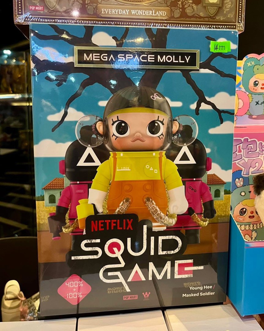 WTS Mega Space Molly Squid Game 400%+100%, Hobbies & Toys, Memorabilia ...