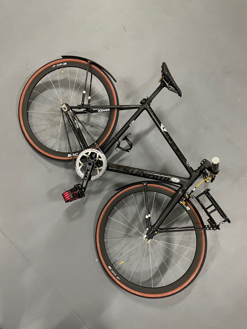 WTT/WTS Dt Swiss BMC track wheelset fixed gear, Sports Equipment ...