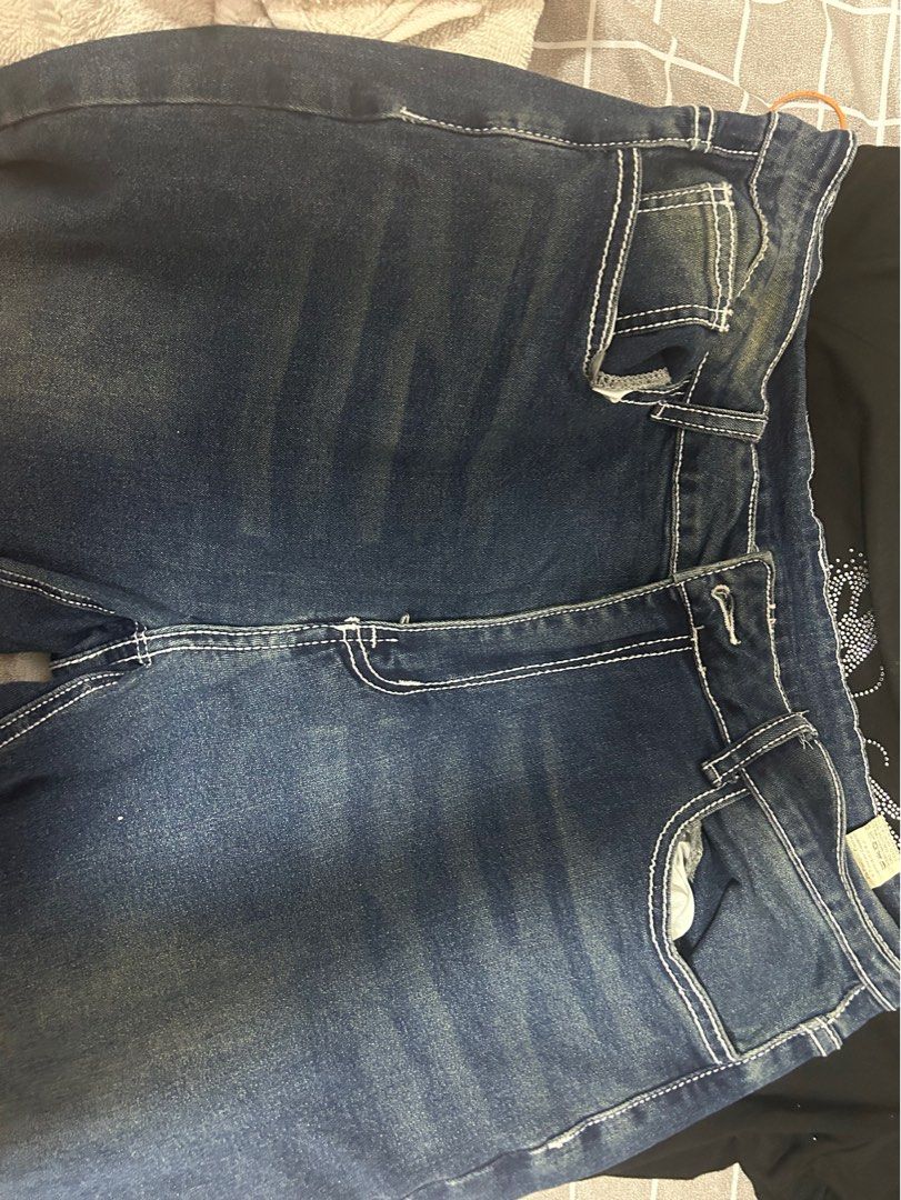 y2k grudge bootcut jeans, Women's Fashion, Bottoms, Jeans & Leggings on ...