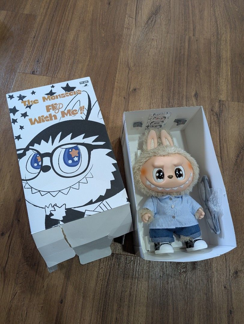 [100% Authentic Labubu] Popmart Labubu Flip With Me, Hobbies & Toys ...