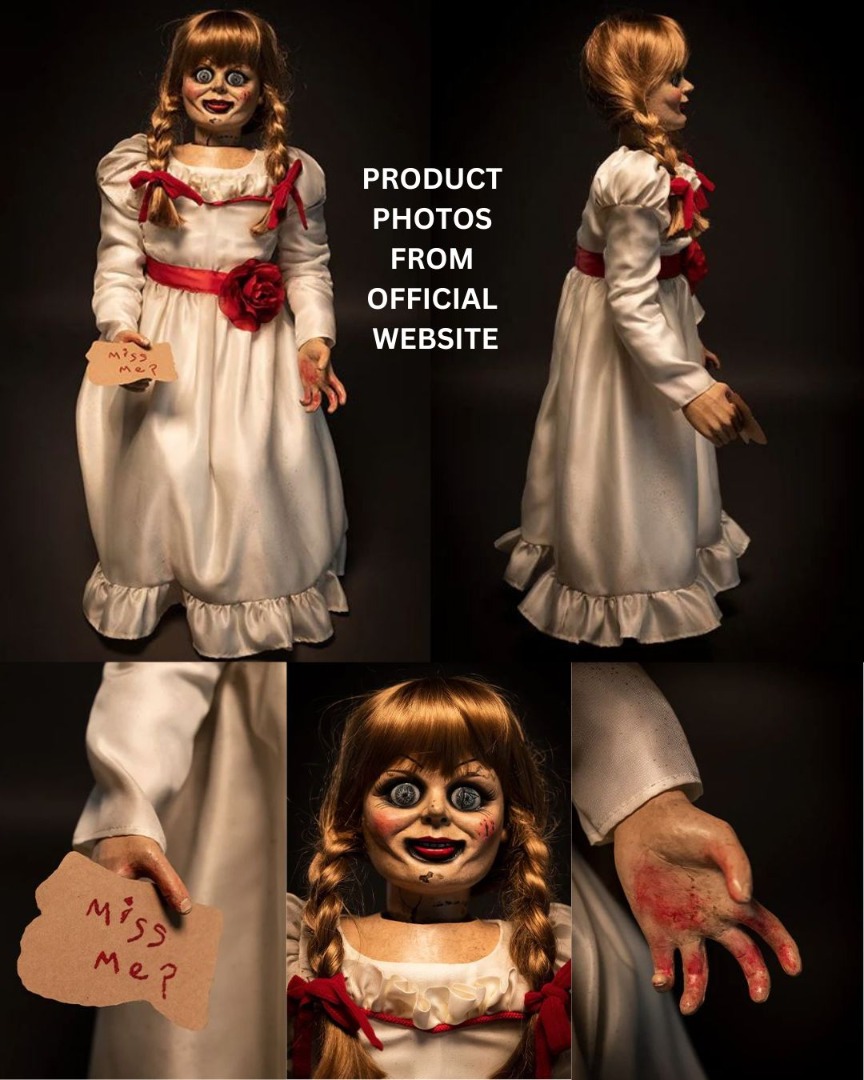 (1:1 MOVIE REPLICA) ANNABELLE DOLL - THE CONJURING MOVIE (BRAND NEW ...