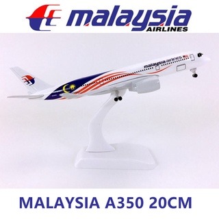 1:250 20CM MALAYSIA A350 AIRLINES DIECAST AEROPLANE MODEL TOY, Hobbies ...