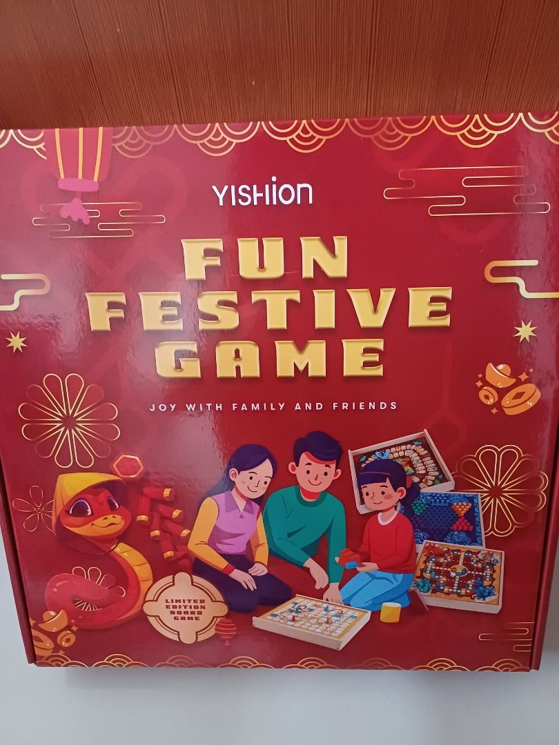 2025 Festive Multiple Board Games For Family / Friends / Kids/ Adults ...