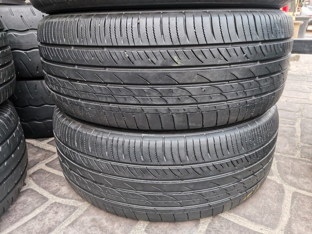 215/55/17 TOYO TIRES PROXES CR1 USED TYRE TAYAR SEKEN, Auto Accessories on Carousell